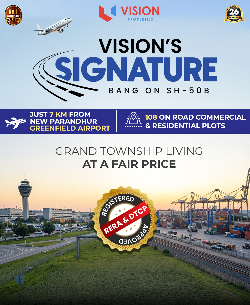Tamilnadu’s Trusted Plot Developers | Vision Properties